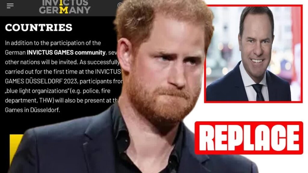 Germany Axes Prince Harry from Invictus Games Role, Welcomes Dr. Stephen Keller – Royal Plus