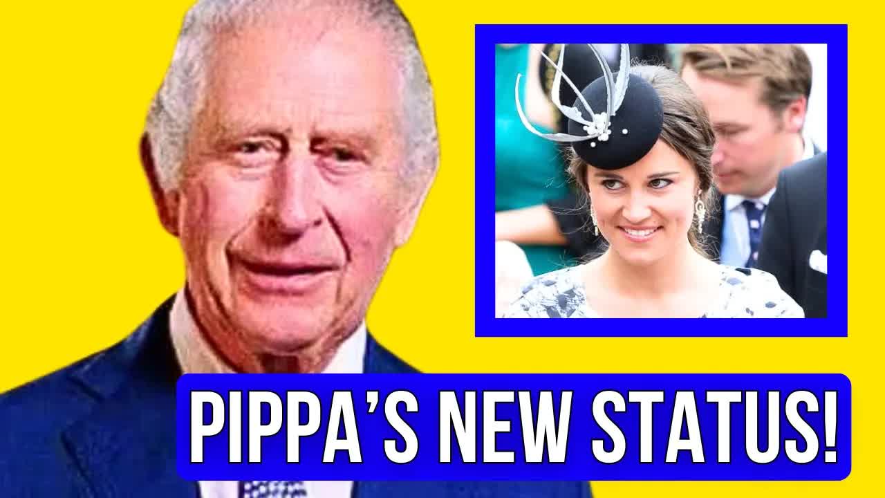A Royal Surprise: King Charles III Elevates Pippa Middleton’s Status ...
